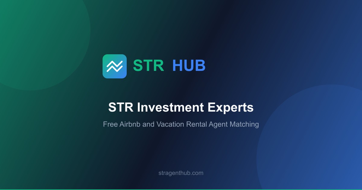 STR Investment Experts | Find Your Airbnb Agent Free
